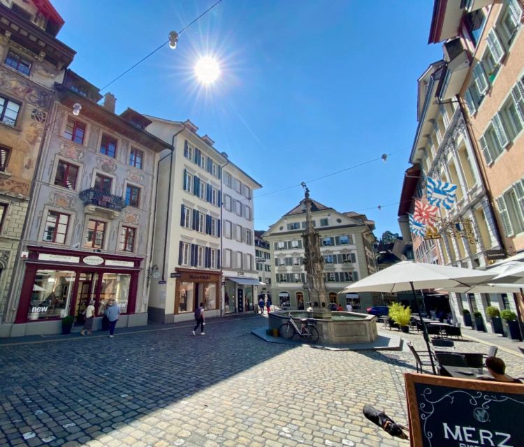 Zurich: Glacier Express Swiss Alps & Lucerne Private Tour - Discovering the Medieval Town of Lucerne