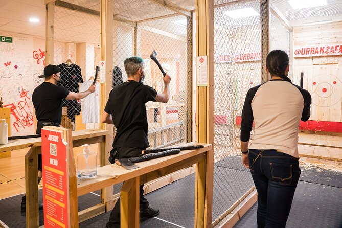 Axe Throwing 1 Hour Session - Additional Activities and Challenges