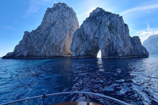 Capri Premium Boat Tour Max 8 People From Sorrento - Snorkeling and Sunbathing