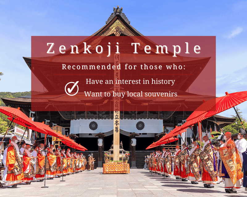 【Private】[Snow Monkey Park+Zenkoji Temple] From Nagano/Myoko - Customer Feedback