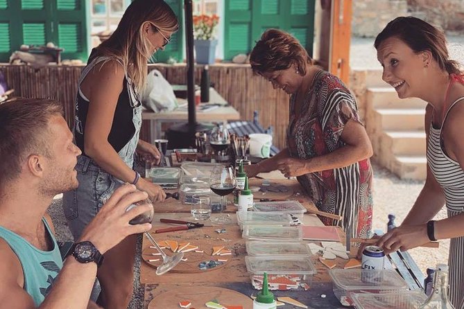 Karpathos Creative Workshop for Mosaic in the Vineyard - Souvenirs and Memories From the Workshop