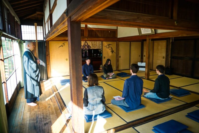 Kyoto: Zen Meditation and Garden Tour at a Temple With Lunch - Exploring the Zen Garden