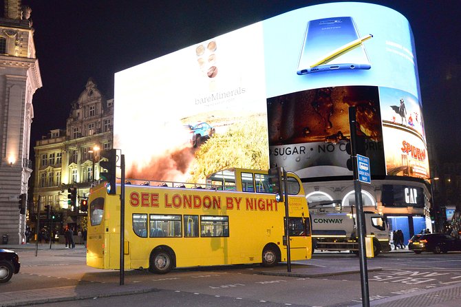 London by Night Sightseeing Tour - Open Top Bus - What to Expect on the Tour