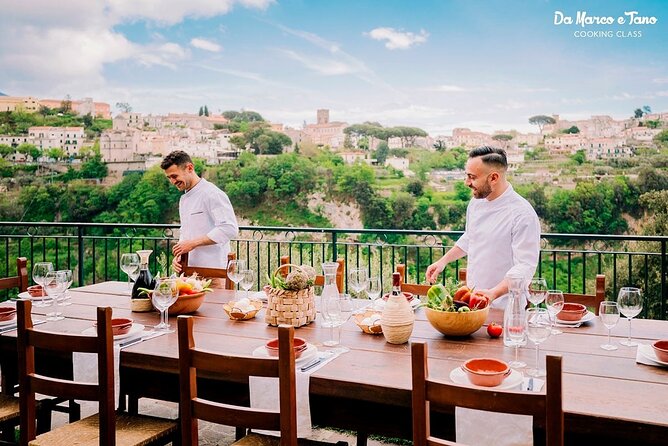 Marco and Tano Cooking Class - About the Chefs