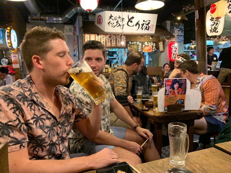 Osaka: Private Food & Bar Tour in Namba - 3 Drinks & Dishes - Mingling With Locals at Bars