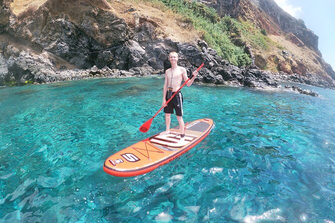 Private Stand up Paddle Tour in Câmara De Lobos - Paddling and Exploring the Câmara De Lobos Coastline