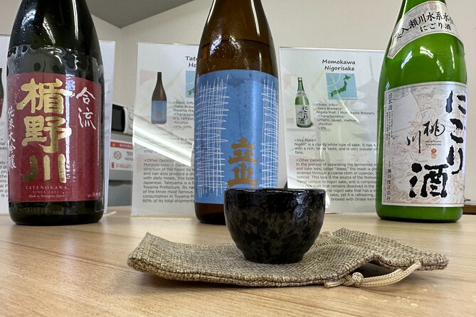 Taste&Learn Main Types of Authentic Sake With an Sake Expert! - The Art of Sake Tasting