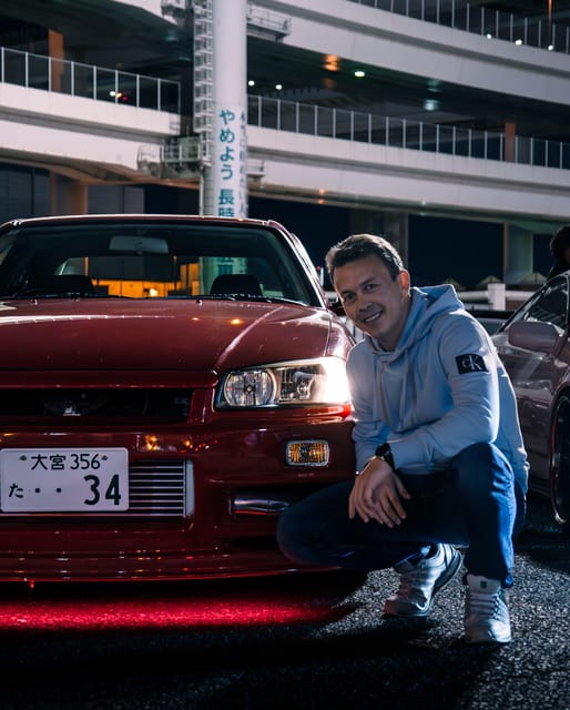 Tokyo: Daikoku Car Meet Night Tour by R34 Skyline - Frequently Asked Questions