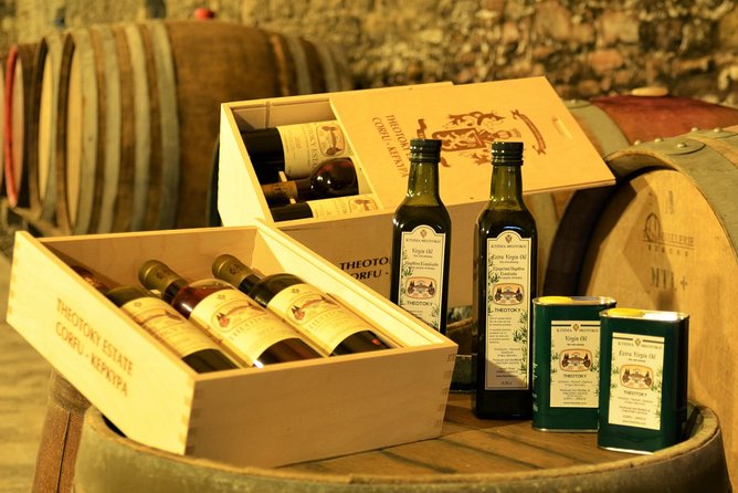 Winery Tour With Wine and Olive Tasting in Corfu - Taking in Corfus Winemaking Tradition
