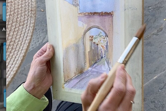 Drawing and Watercolor Workshop in the Heart of Florence - Putting Pencil to Paper