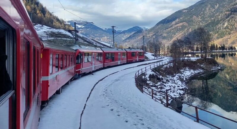 From Milan: Bernina Train, Swiss Alps & St. Moritz Day Trip - Booking and Practical Information