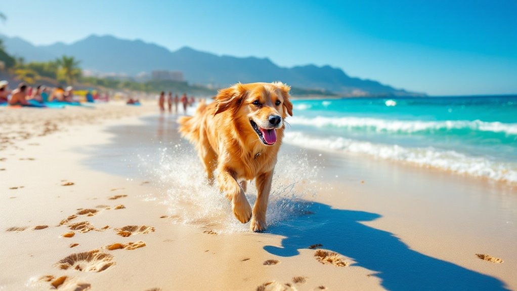 ahuir beach pet friendly freedom