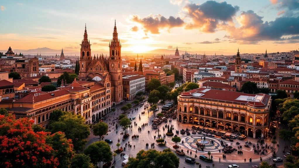 andalusia s lively urban center