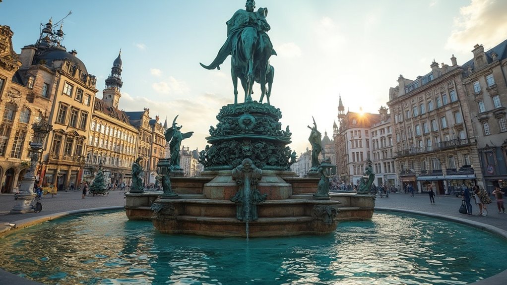 brabo fountain s iconic statue