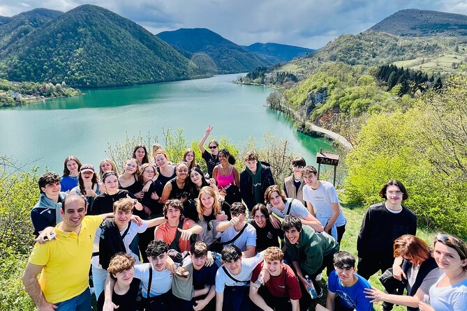 CENTRAL BOSNIA | a Medieval Tour (Jajce + Travnik + Pliva Lakes) - Discovering Jajce: The Majestic Waterfall in the Town Center