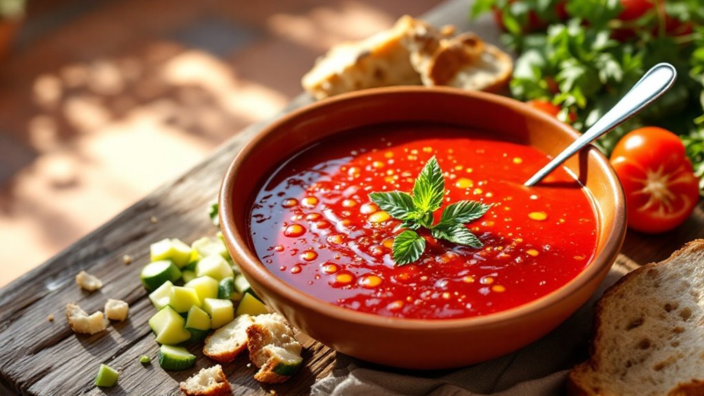 chilled spanish vegetable soup