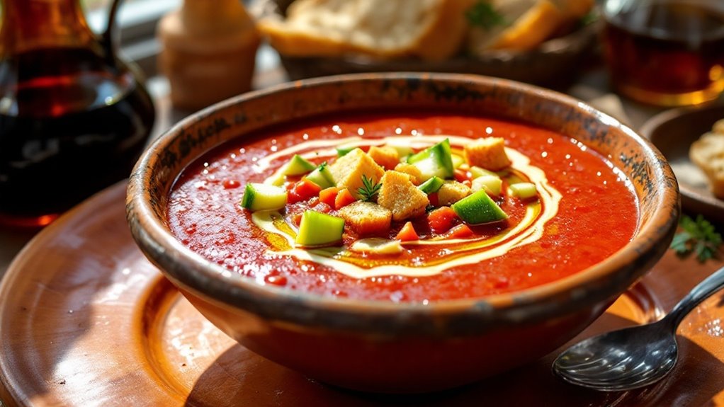 chilled tomato soup delight