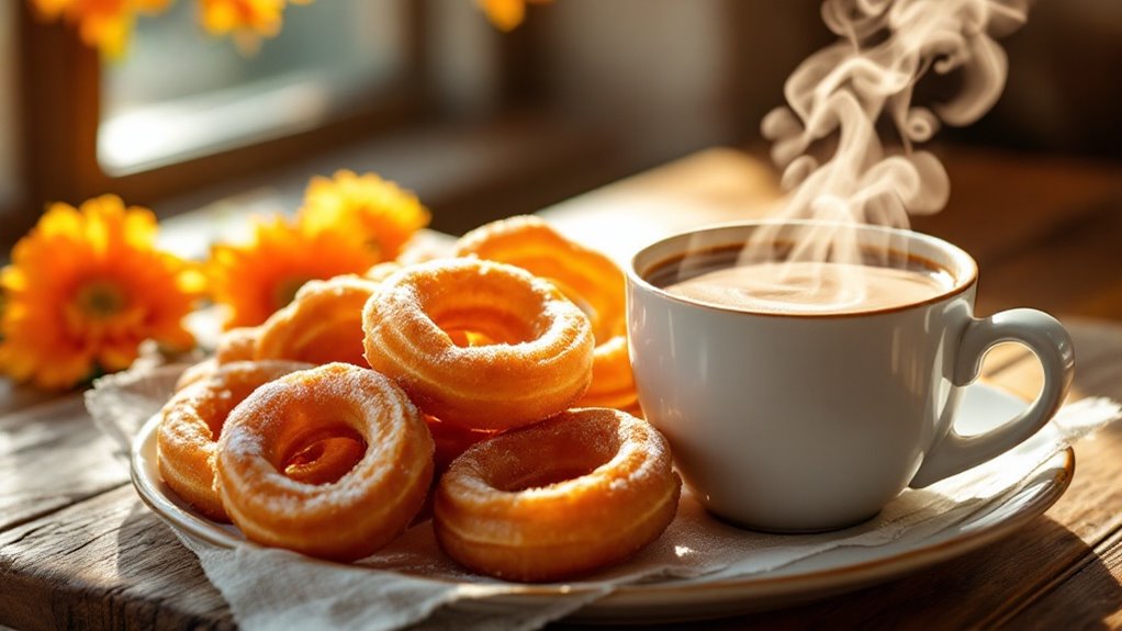 churros served at breakfast
