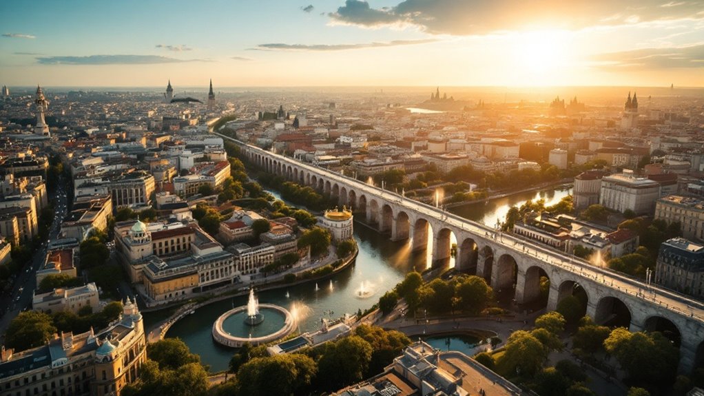 city with abundant waterways