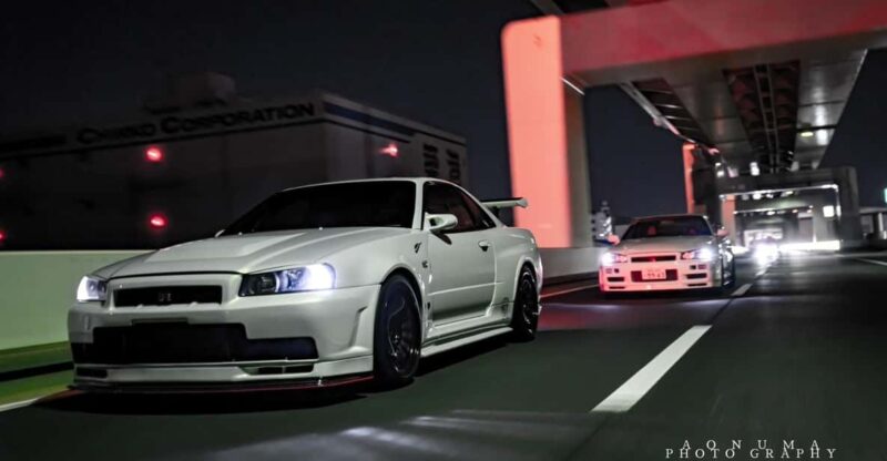 Daikoku PA Touring Tour With R34 R35 GT-R - Key Points