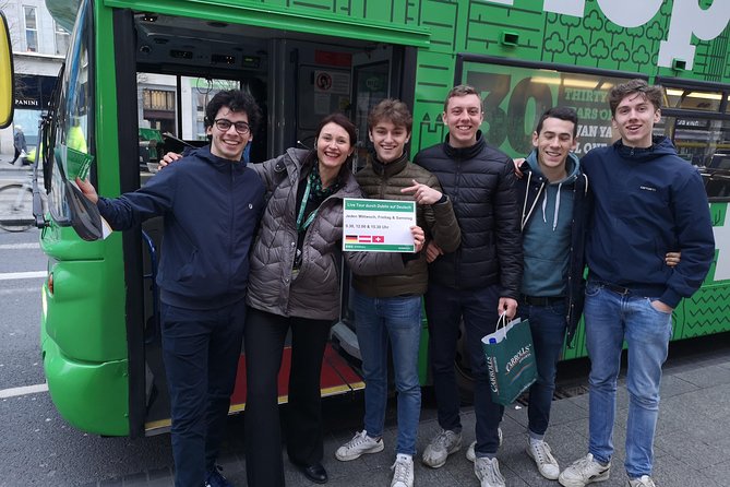 Dublin Hop-on Hop-off Bus Tour - Live Tour in German - Key Points