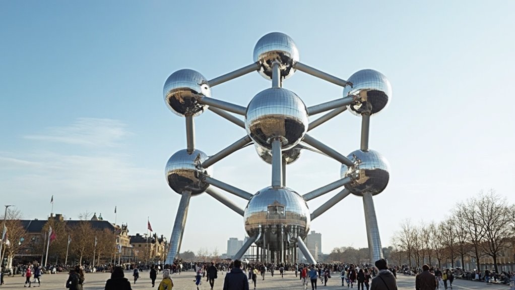 explore the atomium landmark