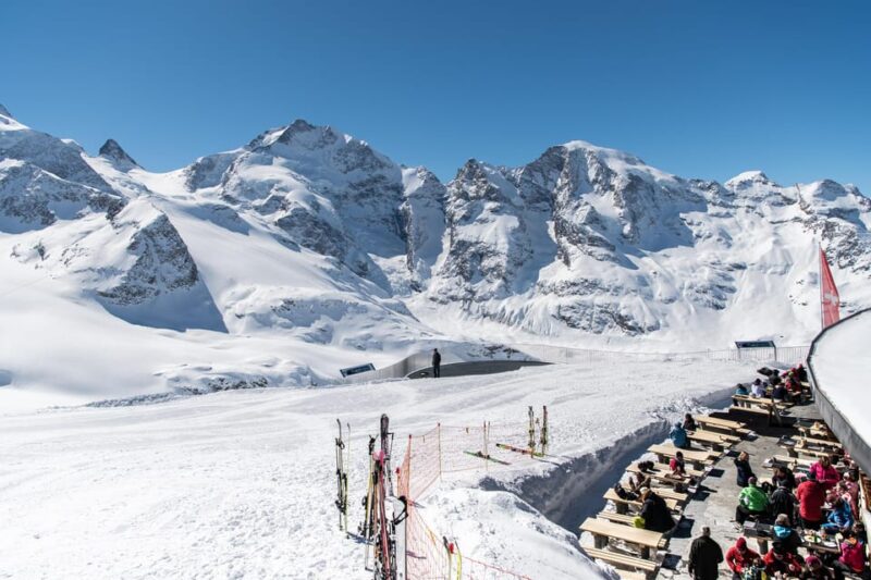 From Milan: Bernina Red Train & Lunch With Mountain Views - Key Points