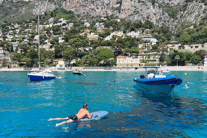 From Nice : Mala Caves and Bay of Villefranche Midday Boat Tour - Key Points