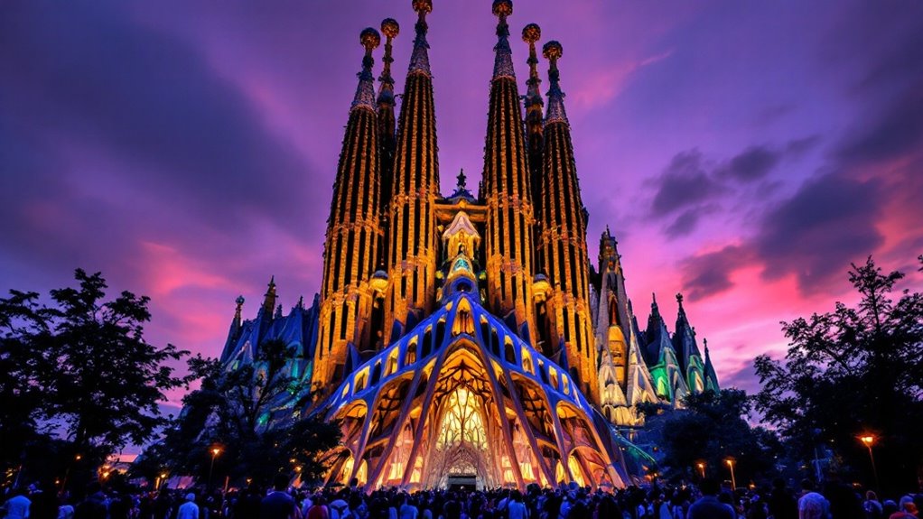 gaud s distinctive architectural impact