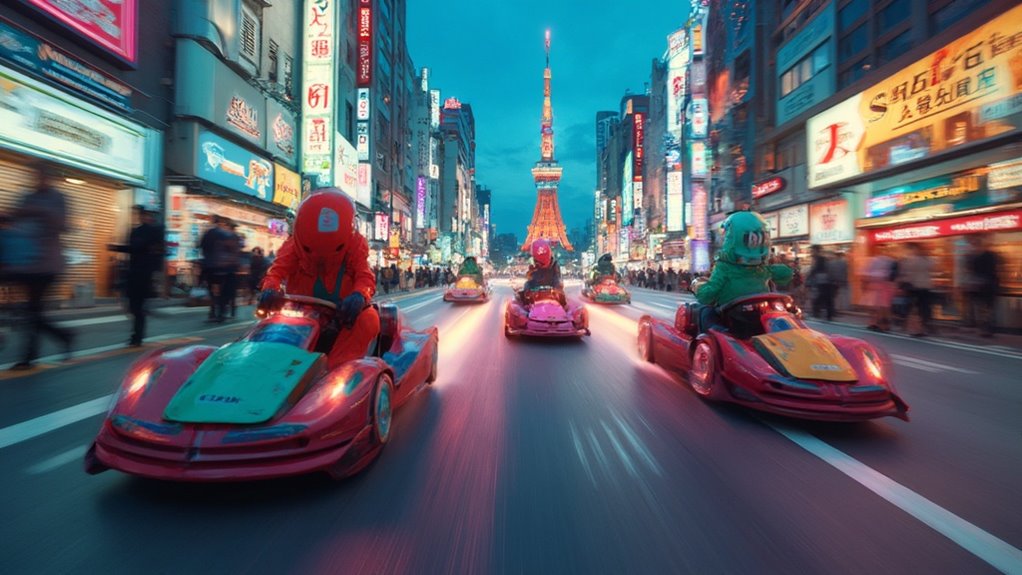 go kart racing tokyo streets