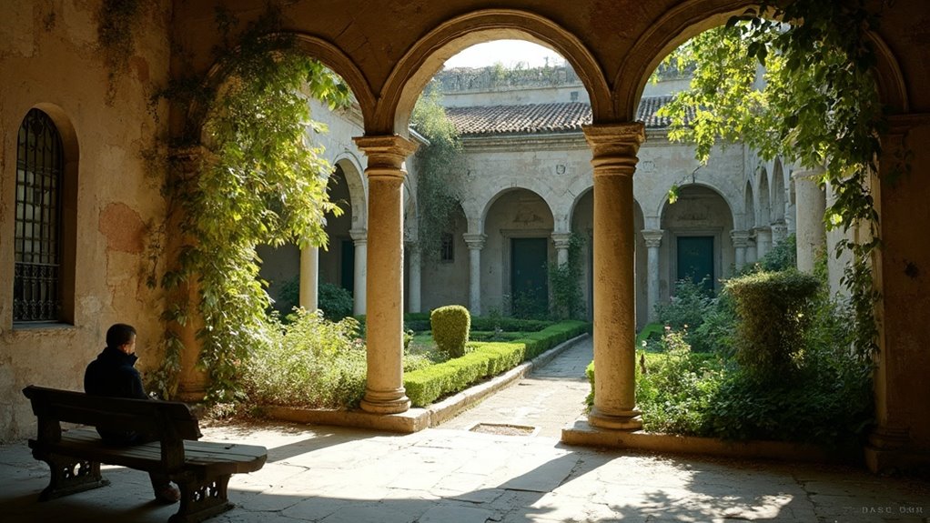 historic church in milan