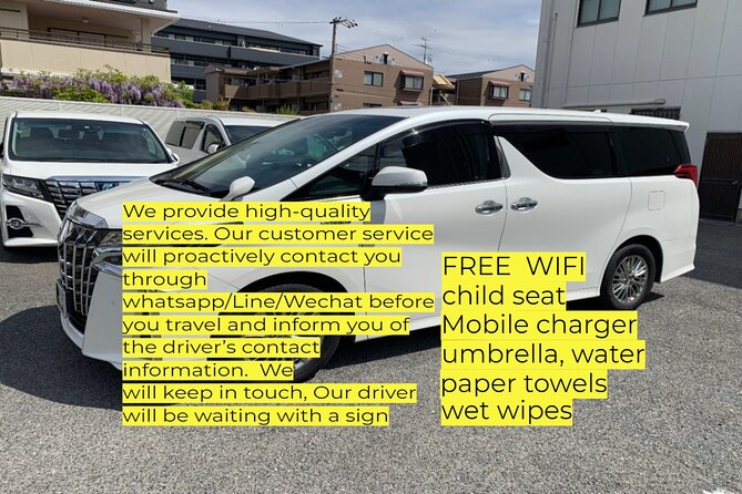 Kansai/Kix Airport to or From Osaka/Kyoto Private Transfer - Overview of the Service