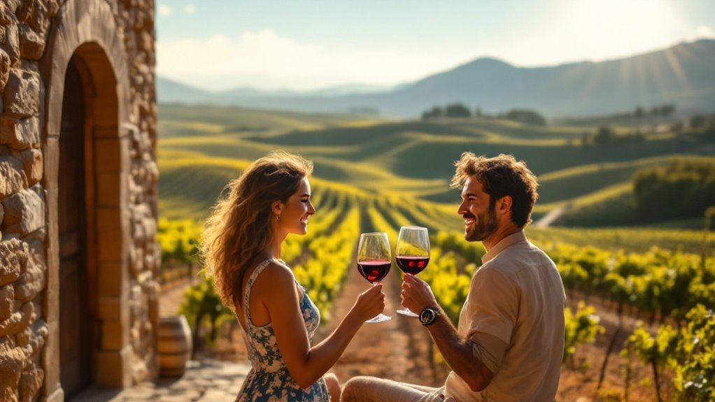 la rioja vineyard wine tasting
