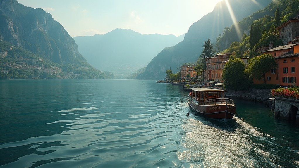 lake como boat adventure