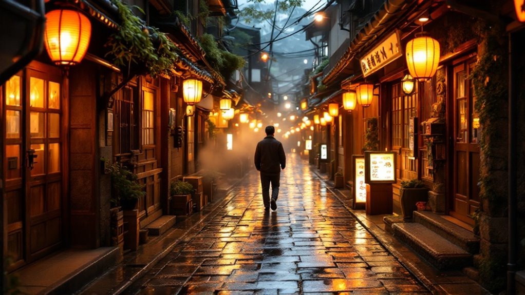lantern lit timeless alley