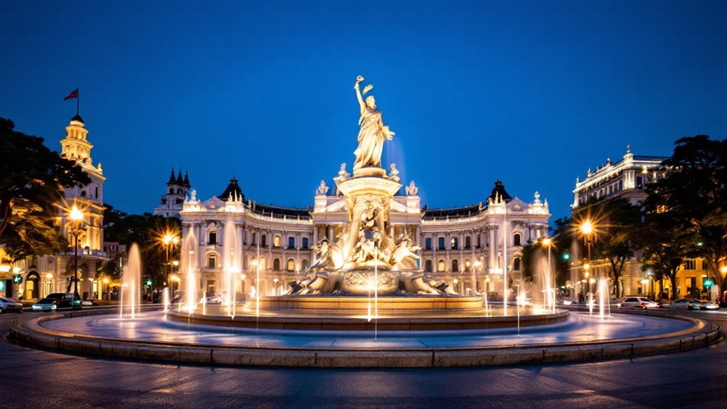 majestic square in madrid