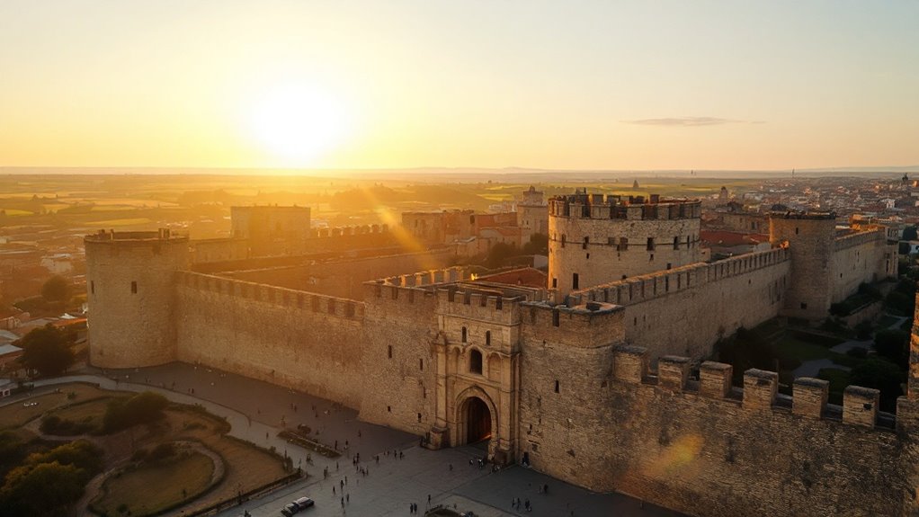 medieval fortifications in avila