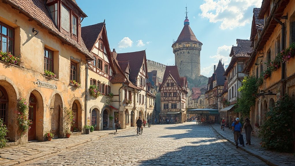 medieval german town charm