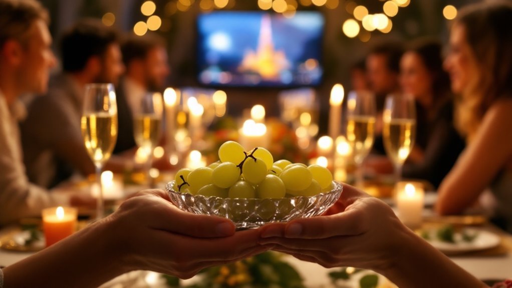 midnight grapes new year s eve