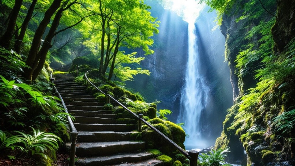 minoh waterfall hiking adventure