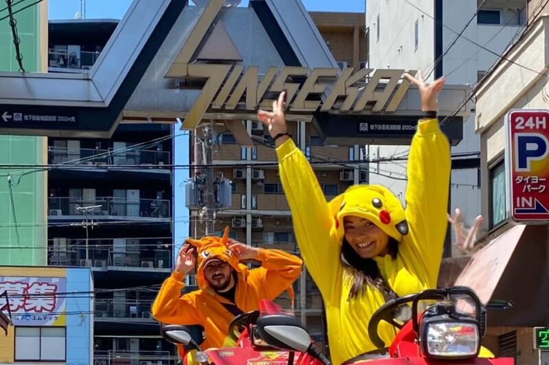 Osaka: Original Street Kart Experience (1 Hr) - Key Points