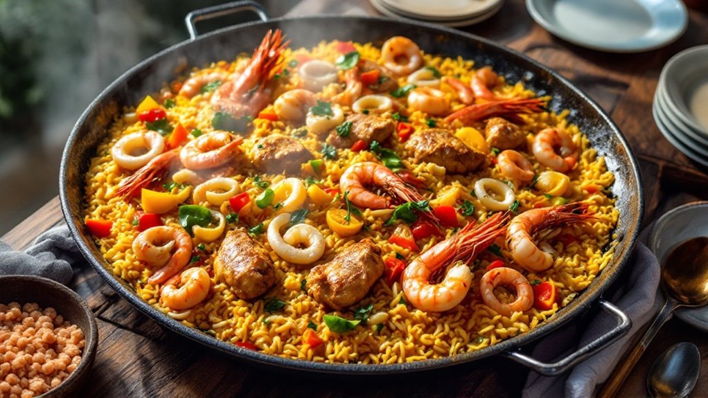 paella served as main