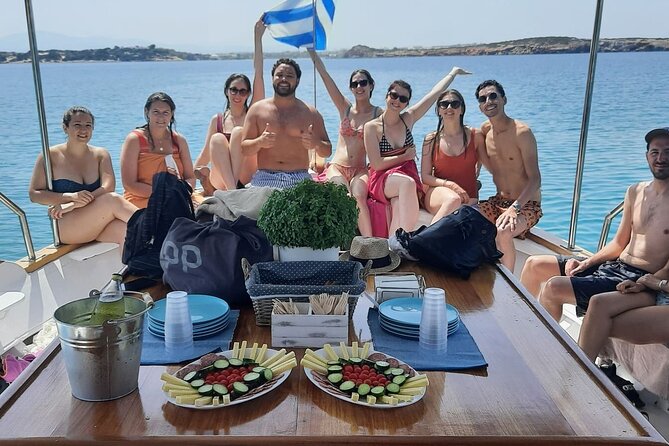Paros Half Day Boat Tour From Naoussa Port and Bay . - Key Points