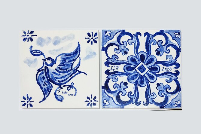 Porto Tile Painting Workshop in Artist Studio - Workshop Overview