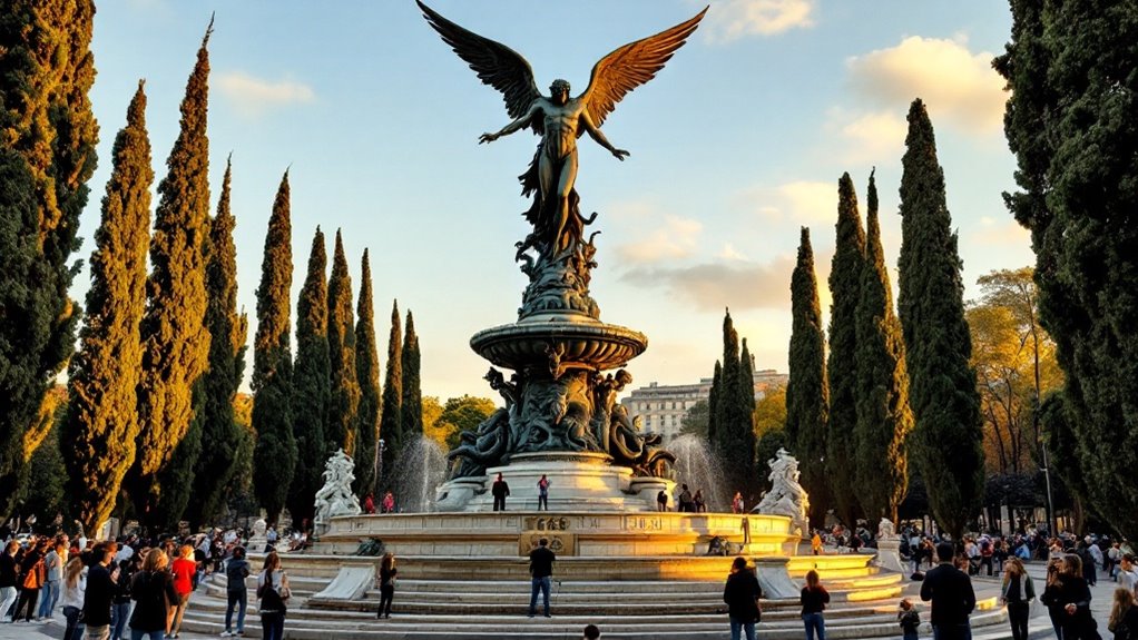 public monument dedicated to lucifer