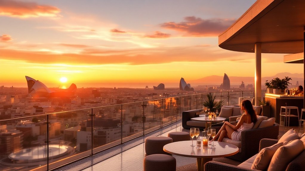 rooftop elegance and views