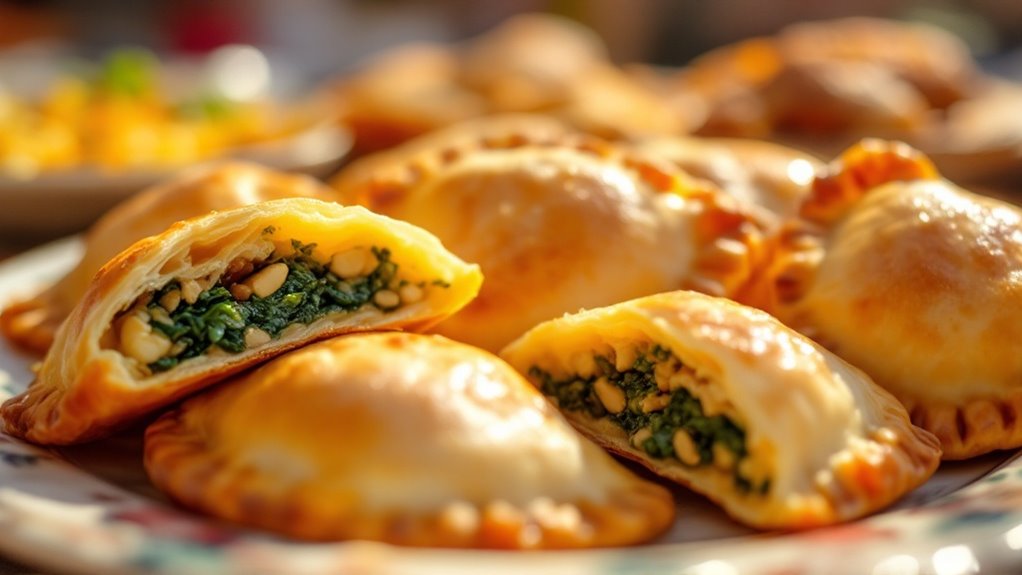 savory stuffed pastry pockets