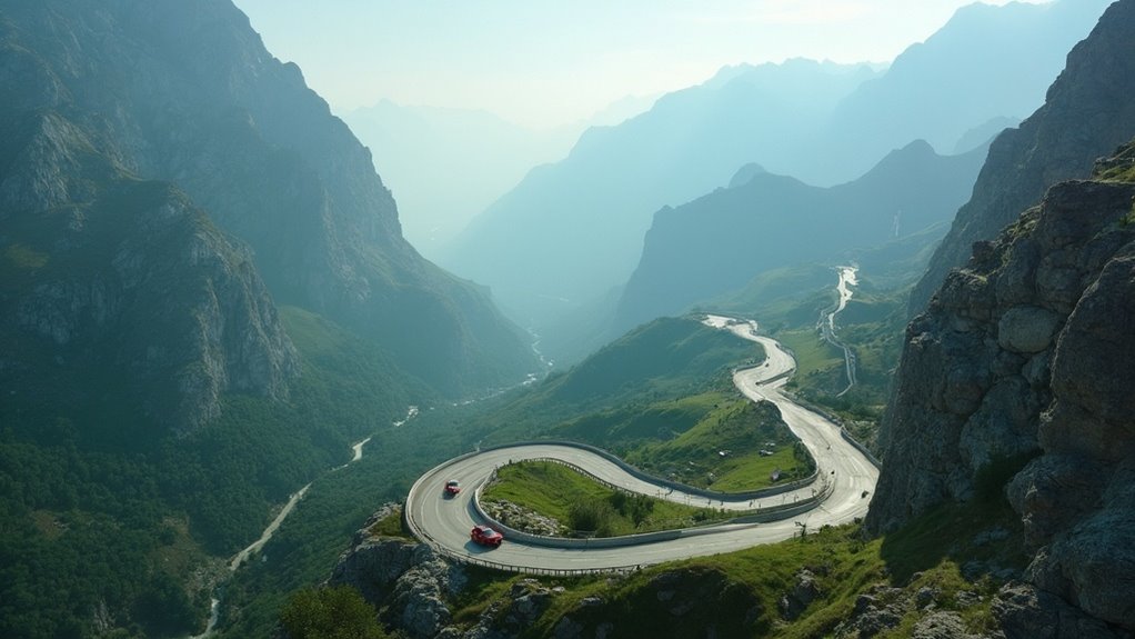 scenic drive in romania