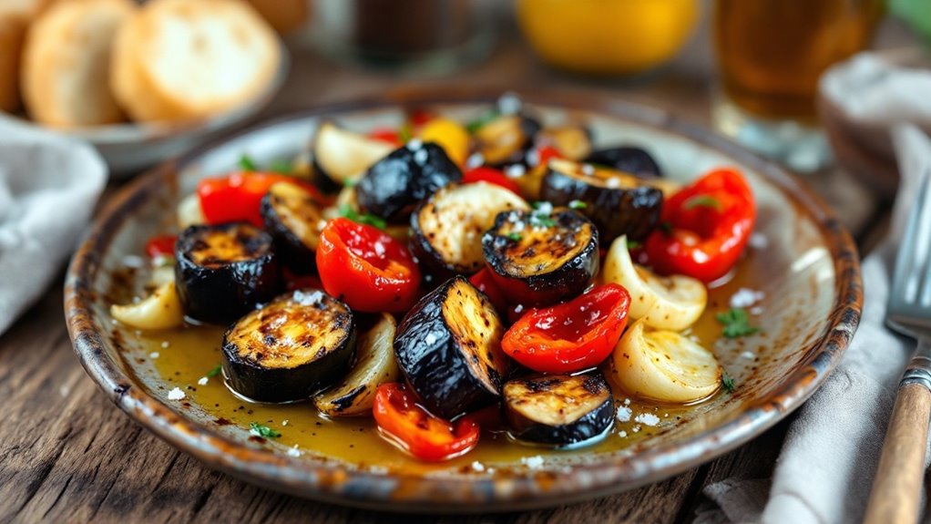 smoky roasted vegetable dish
