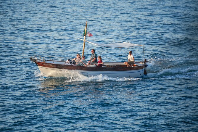 Sorrento Coast Cruise in Typical Gozzo With Limoncello Tasting - Key Points
